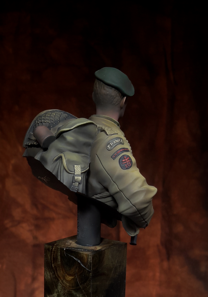 French commando - D-Day 1944 DYM-B1001 - Busts Dynamo Models