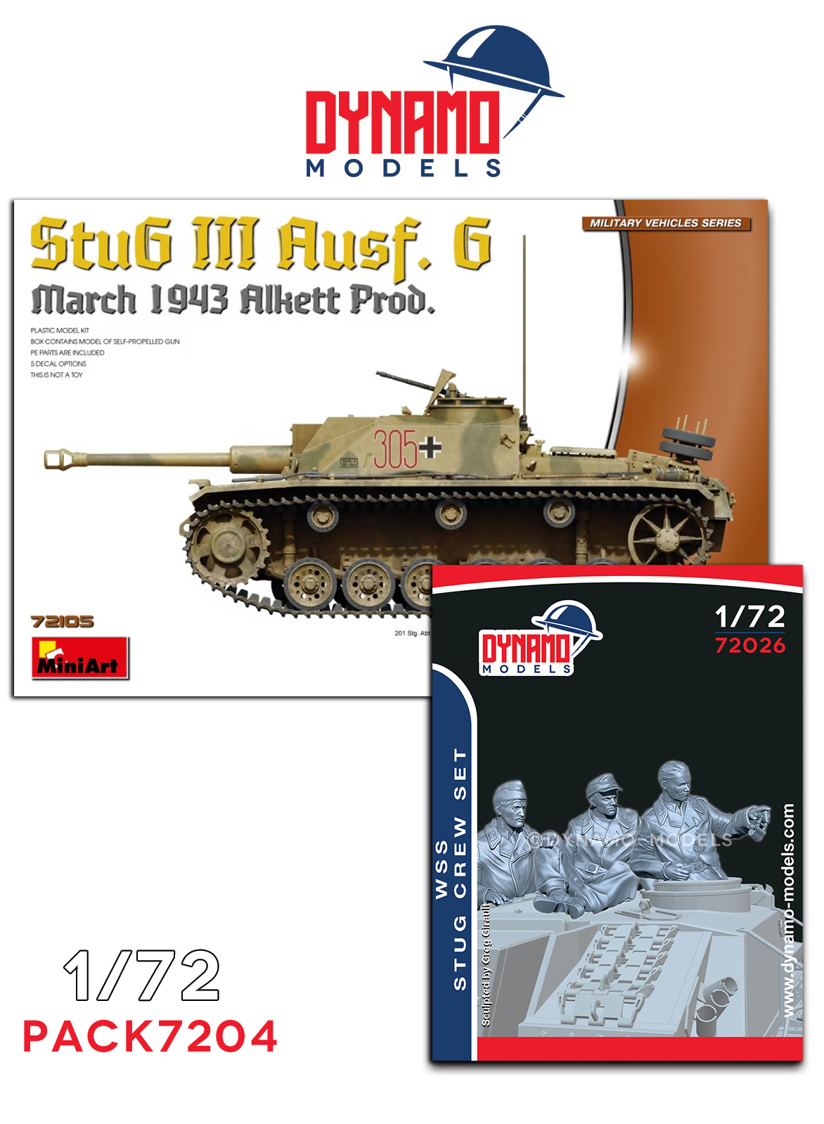 Special Pack – StuG III Ausf. G March 1943 Miniart + WSS Stug Crew Set ...